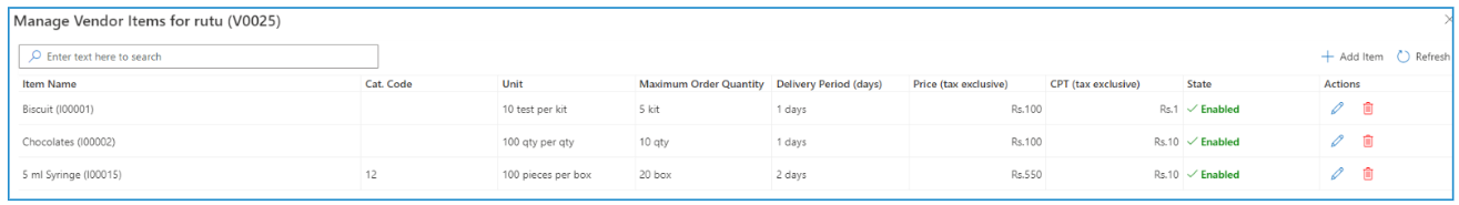 Vendor Master Fields – Nextra